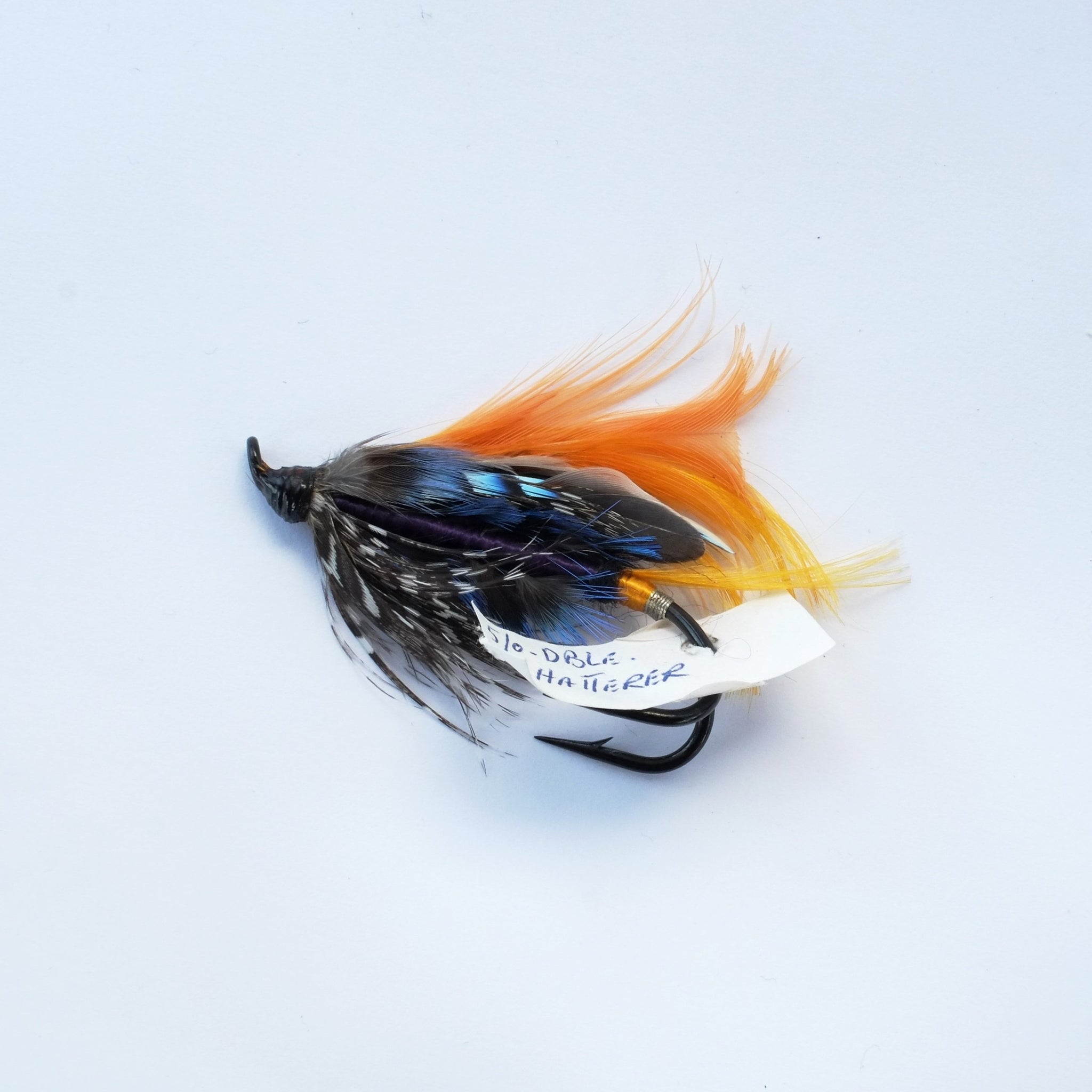 27 x Double Hook Salmon flies, Tied in hand by Ken Middlemiss Ex-Hardy ...