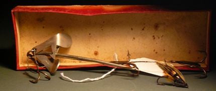 A Rare Boxed Extra Large Archer Trace Size 8.1/2" Swivel Point to Trai ...